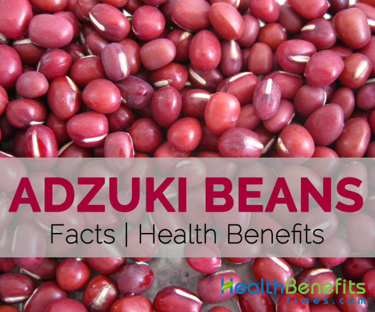 Adzuki beans Facts and Health Benefits - Health Benefits