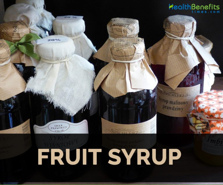 Fruit syrup facts and nutrition - Health Benefits