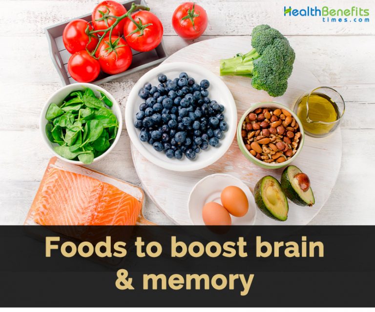 8 Best Foods to Boost your Brain and Memory - Health Benefits