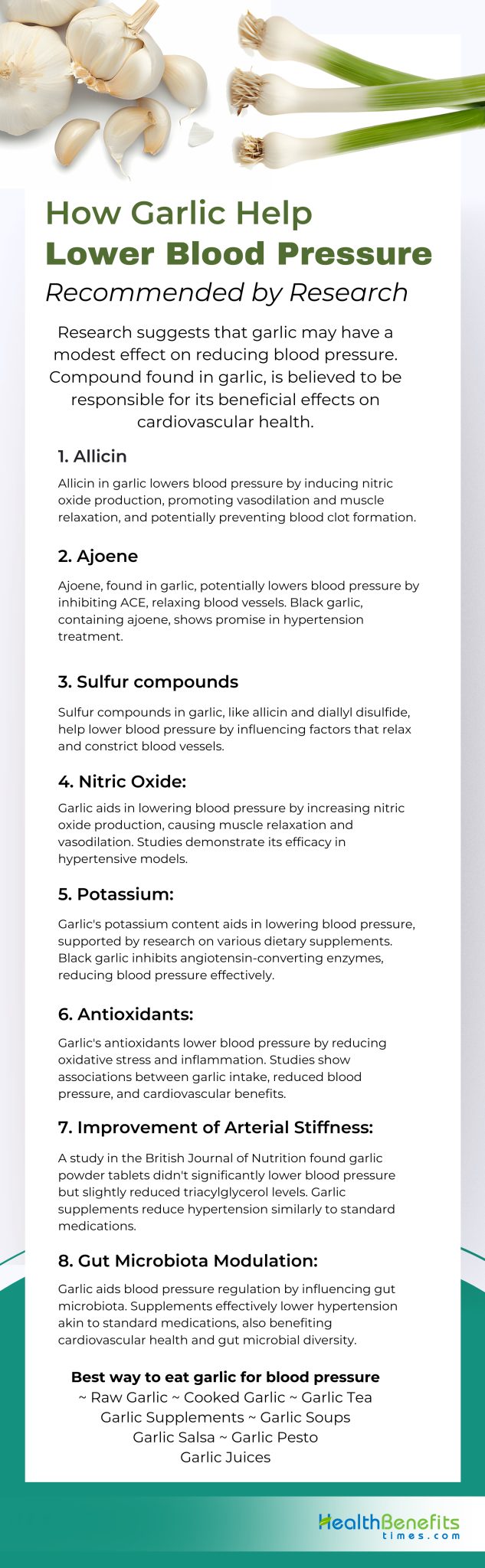 How Garlic Help Lower High Blood Pressure, Recommended by Research ...