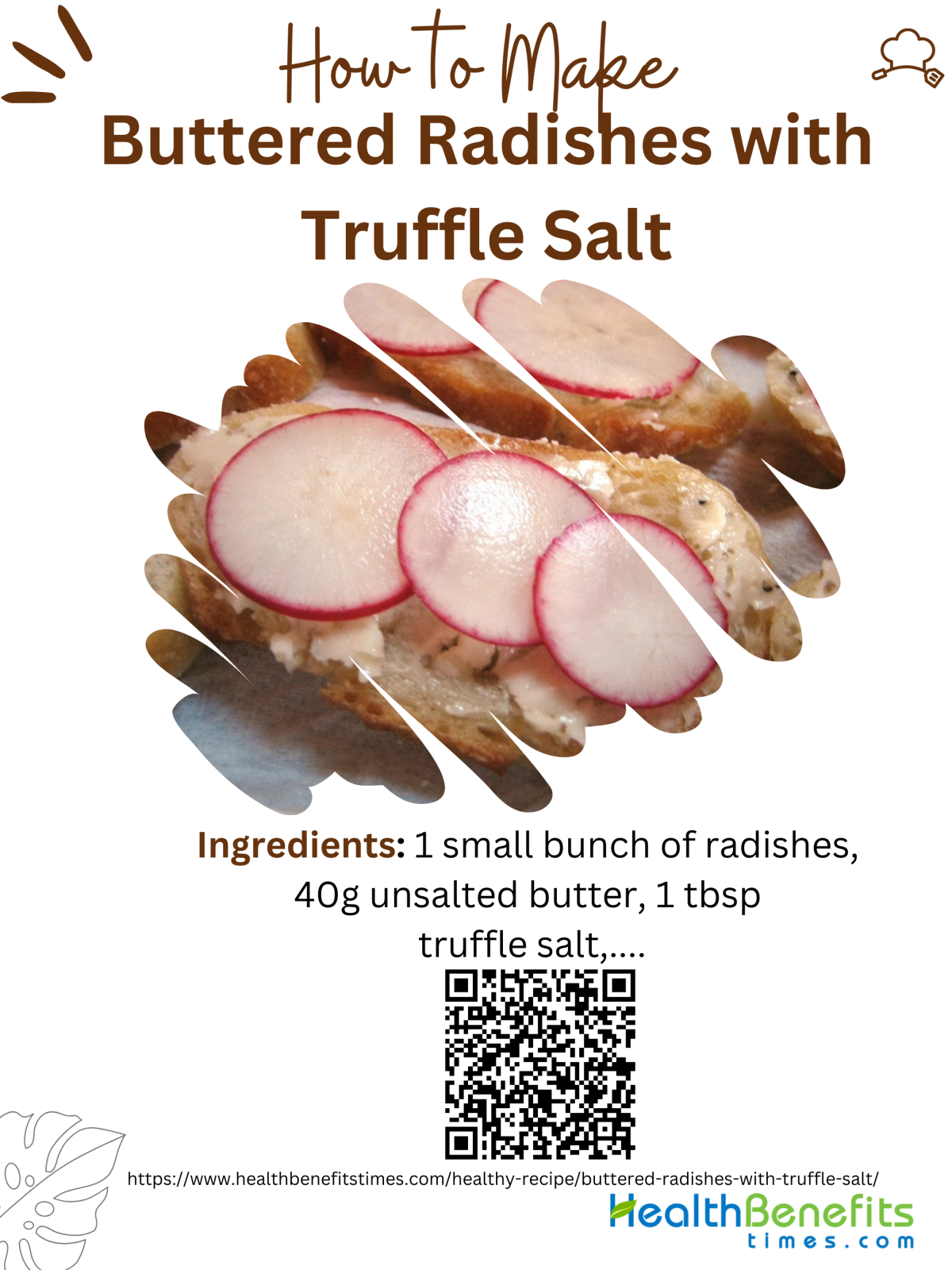 Buttered Radishes with Truffle Salt | Health Benefits