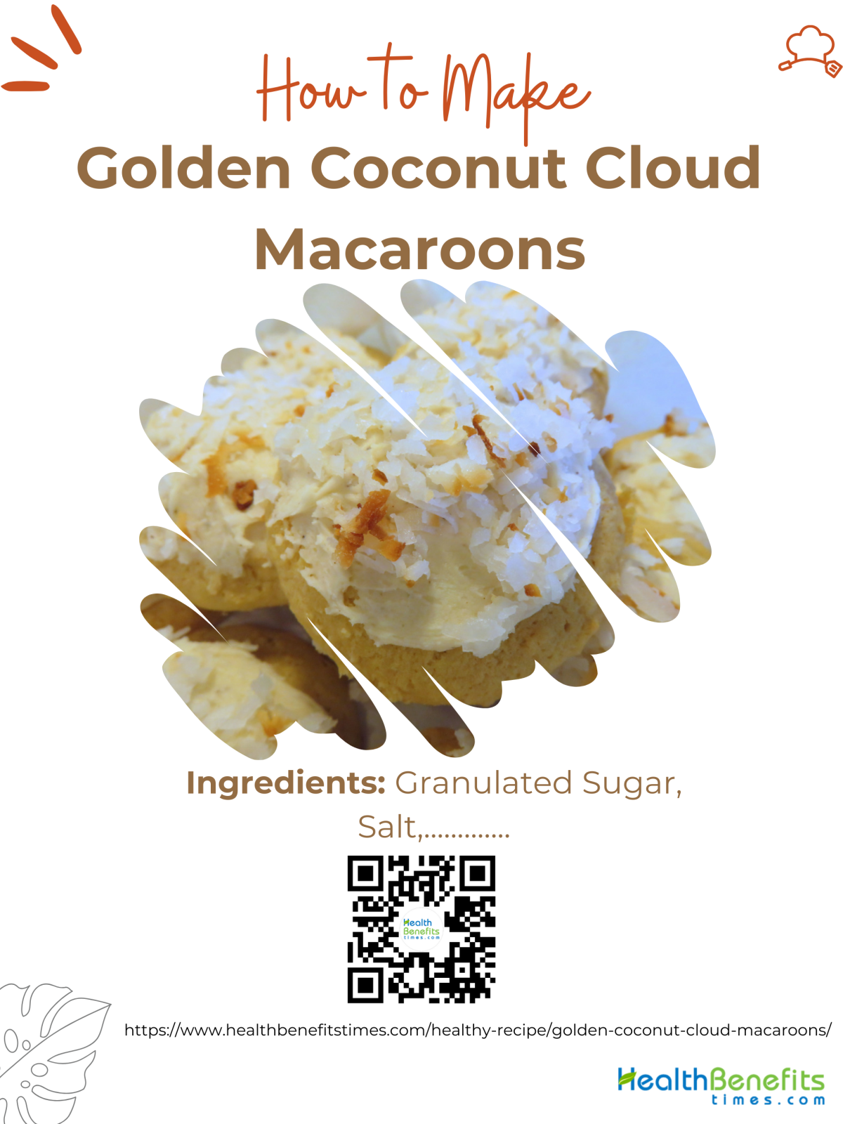 Golden Coconut Cloud Macaroons - Health Benefits