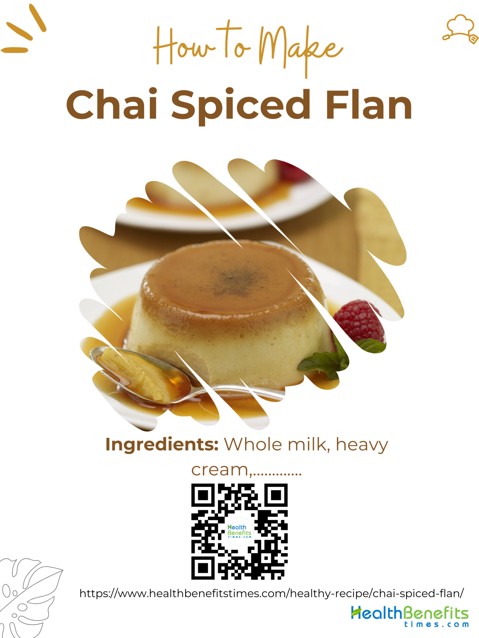 Chai Spiced Flan - Health Benefits