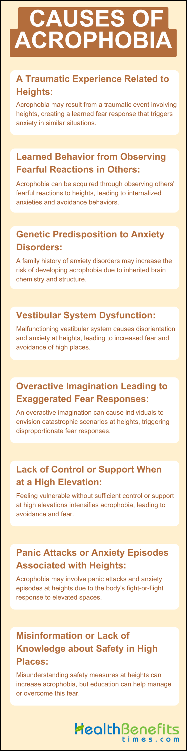 What is Acrophobia (Fear of Heights)? - Health Benefits