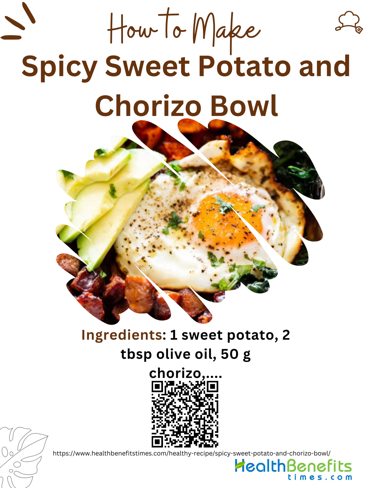 Spicy Sweet Potato and Chorizo Bowl - Health Benefits
