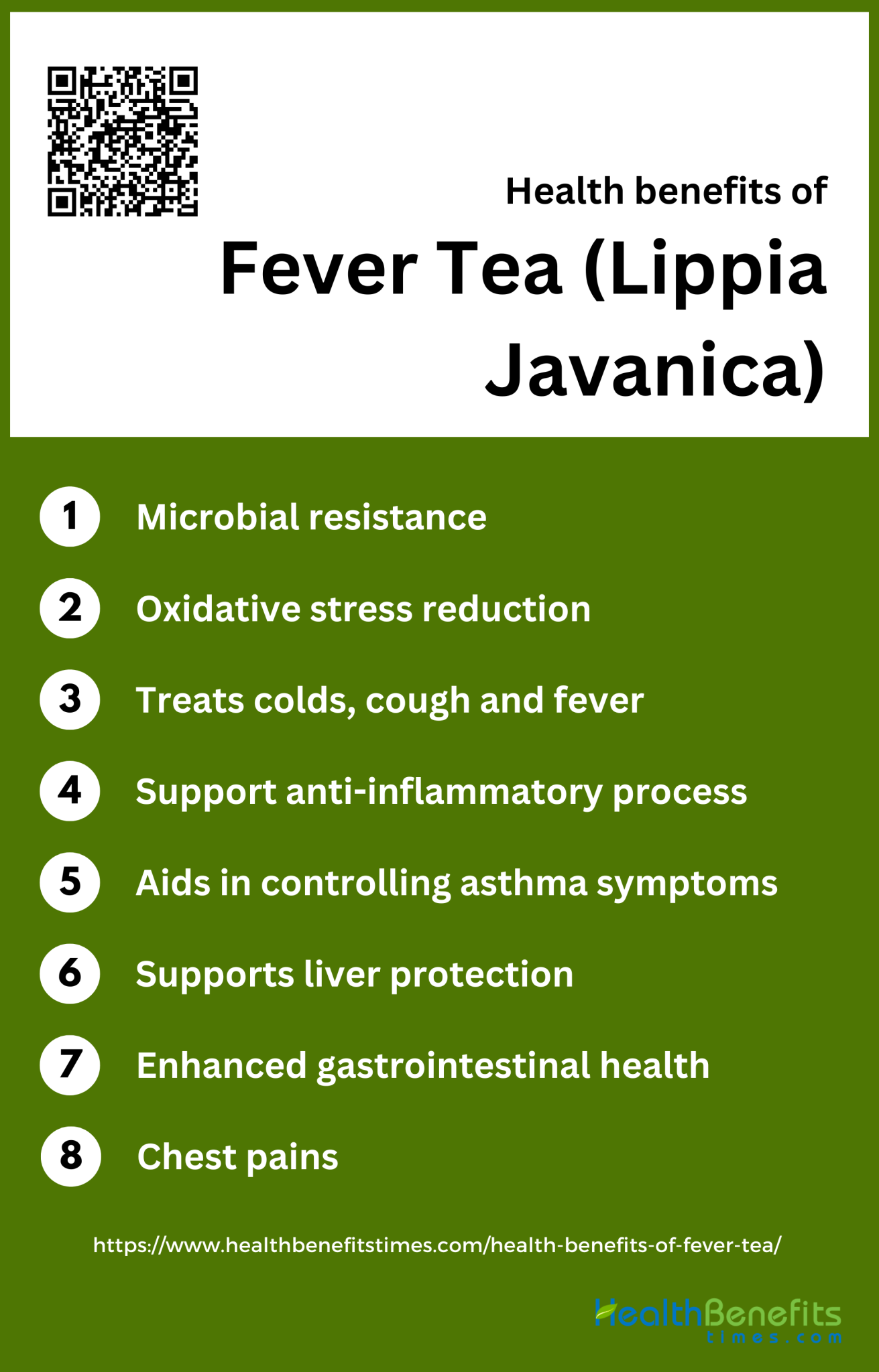 Health benefits of Fever Tea (Lippia Javanica)