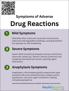What is Adverse Drug Reactions (ADRs)? - Health Benefits