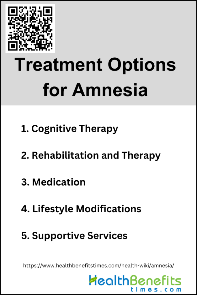 Treatment Options for Amnesia | Health Benefits