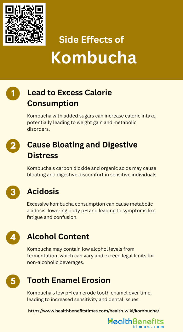 Side Effects of Kombucha | Health Benefits