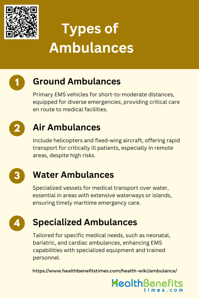 Types of Ambulances | Health Benefits
