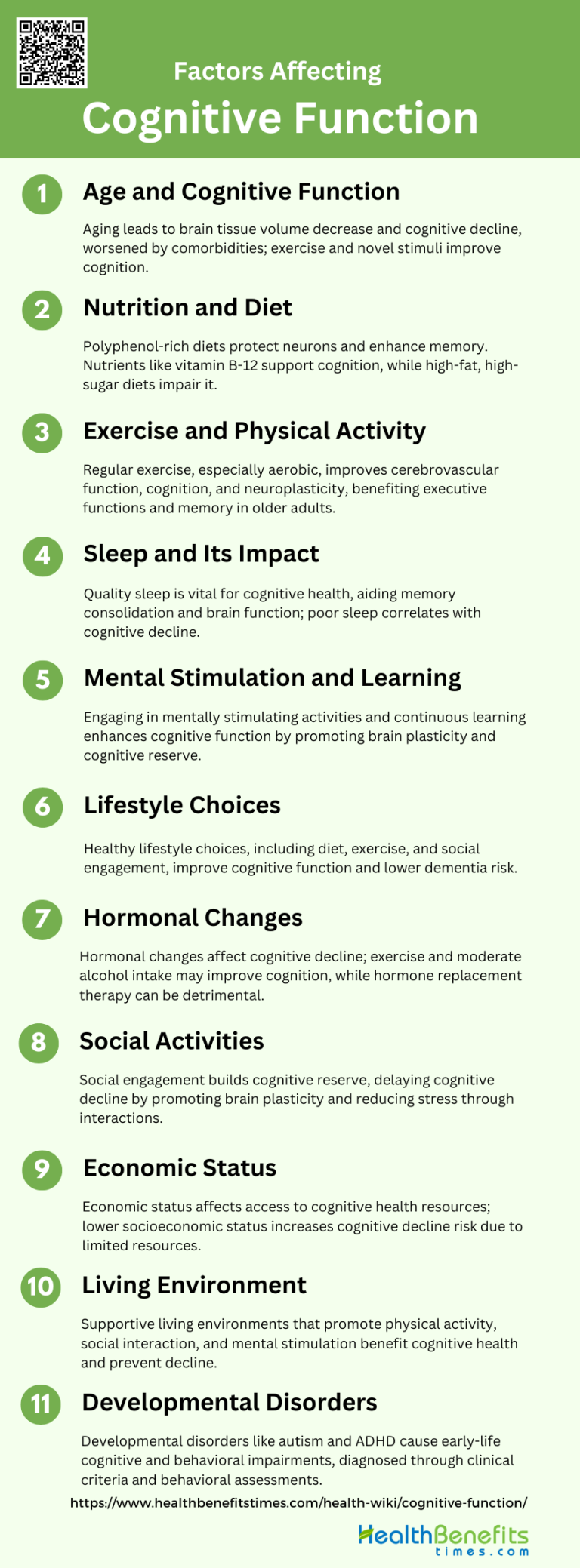 What is Cognitive function? - Health Benefits