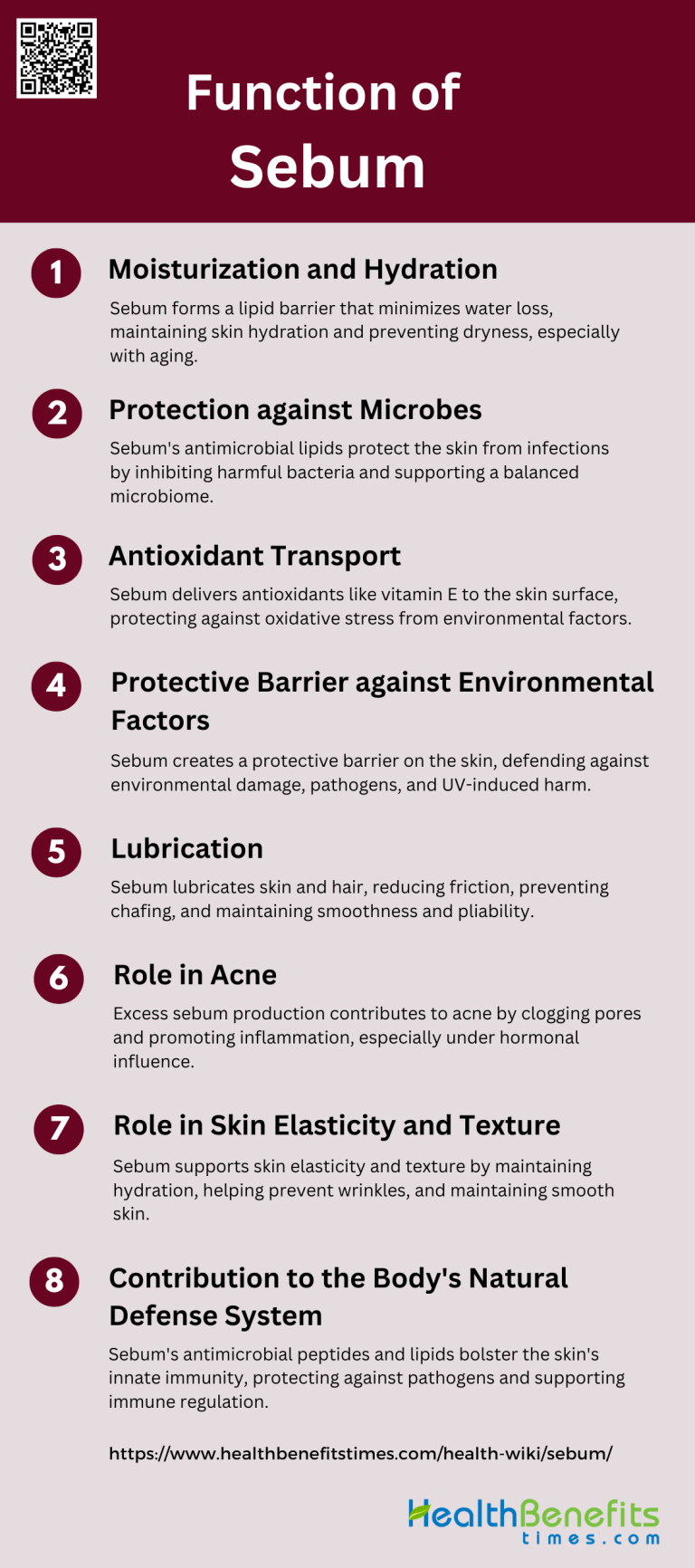 What is Sebum? | Health Benefits