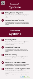 What is Cysteine – uses and side effects - Health Benefits