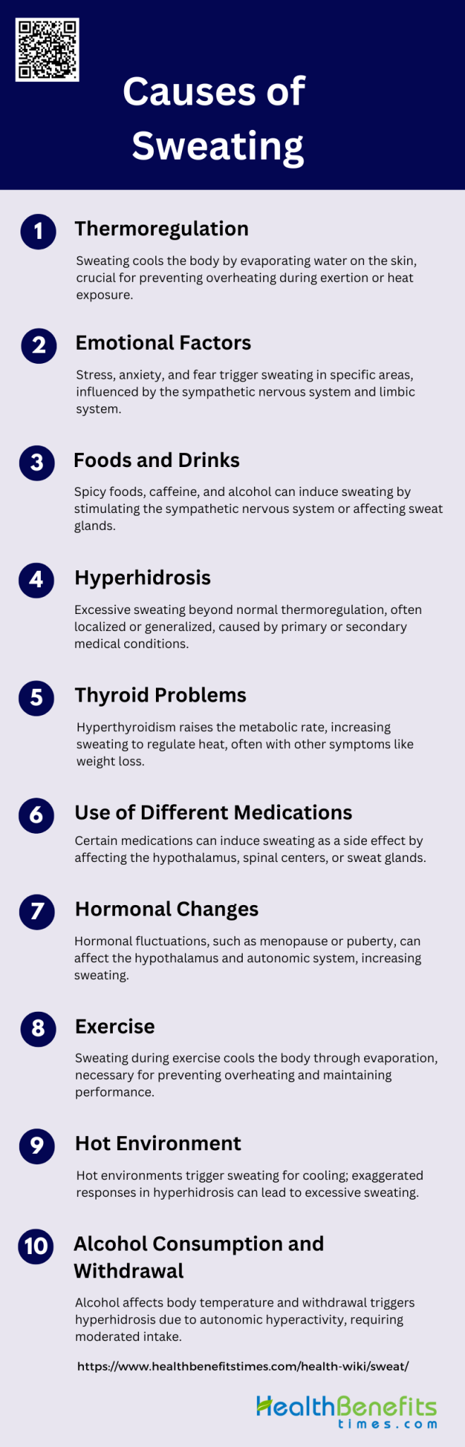 What is Sweat: Causes and Benefits of Sweating - Health Benefits