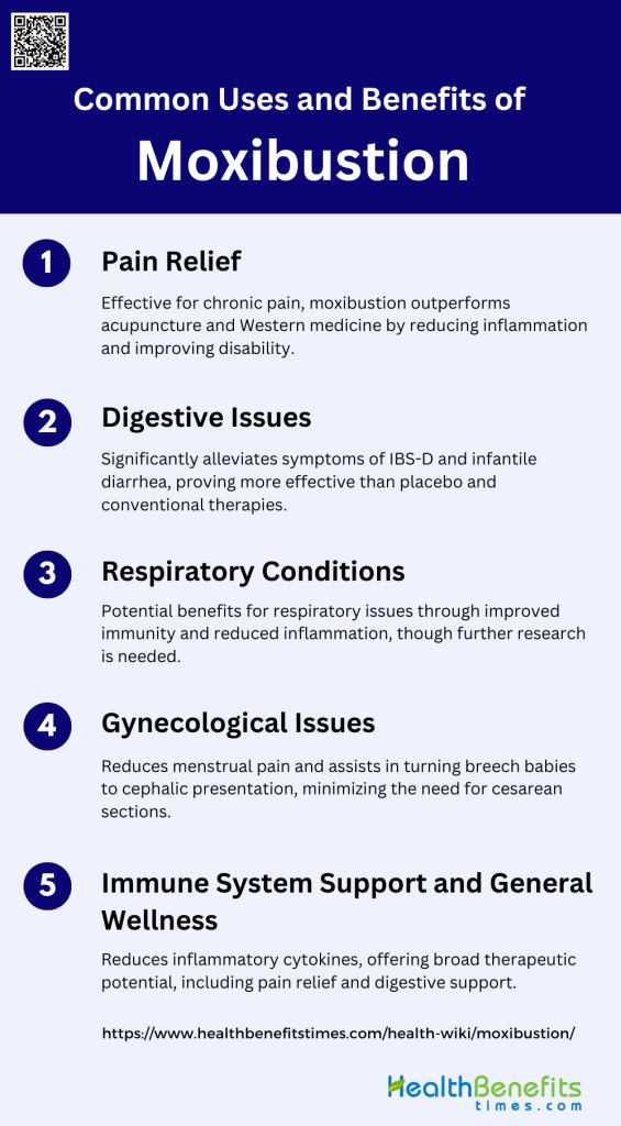 What is Moxibustion: Uses and safety - Health Benefits