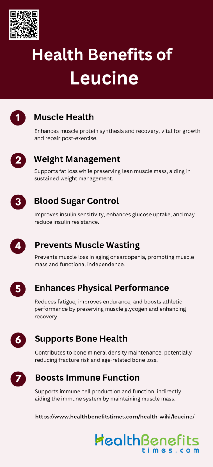 What is Leucine: Sources and Health benefits - Health Benefits