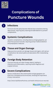 What are Puncture wounds? | Health Benefits
