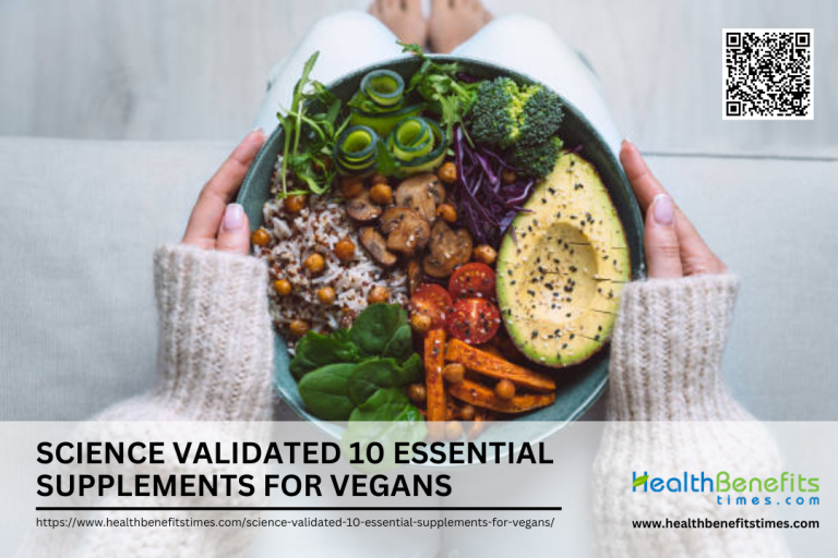 Science Validated 10 Essential Supplements for Vegans - Health Benefits