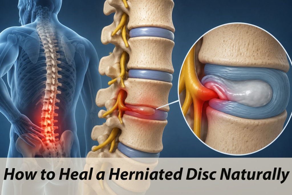 How to Heal a Herniated Disc Naturally - Health Benefits