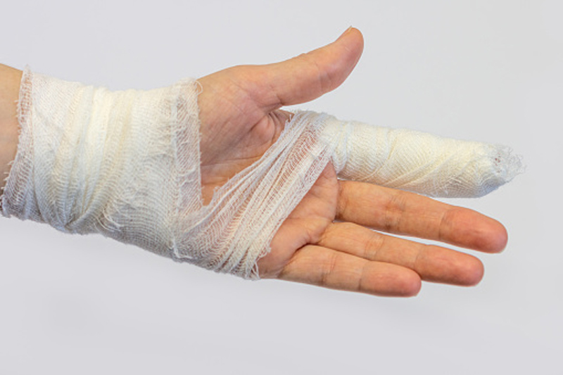Finger bandage - Definition of Finger bandage