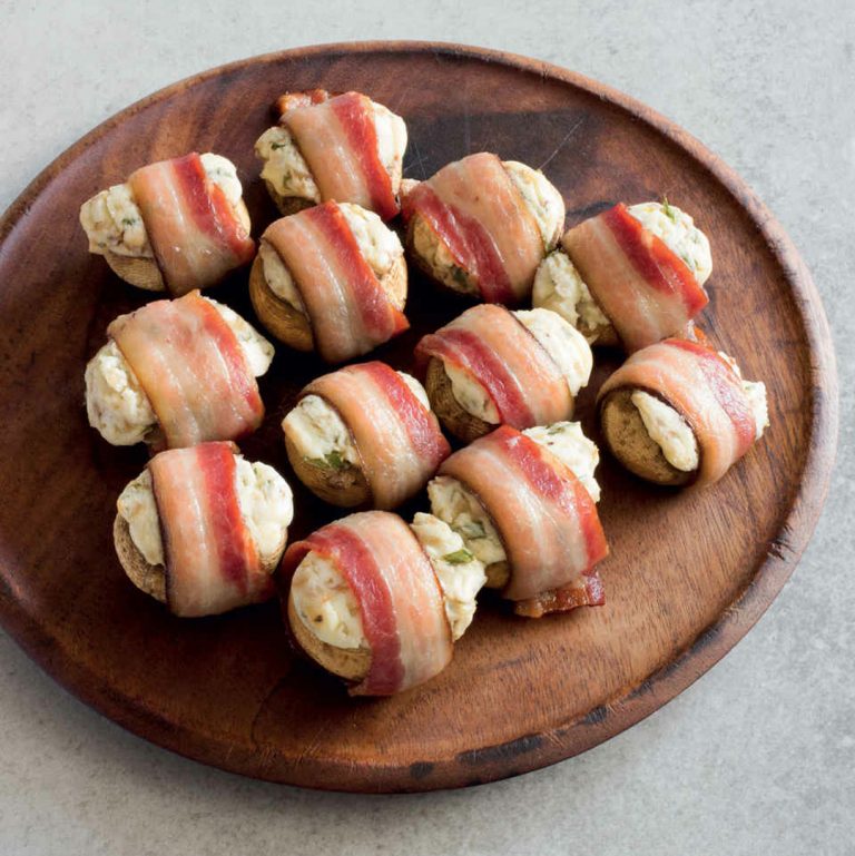 Bacon-Wrapped Stuffed Mushrooms Recipe - Healthy Recipe