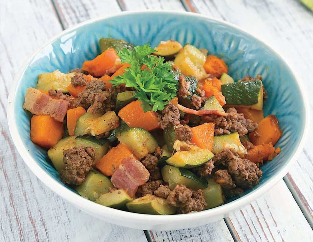 Zucchini & Pumpkin Hash Recipe - Healthy Recipe