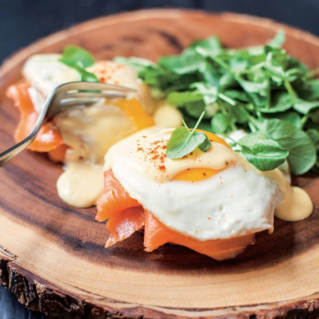 How to Make Salmon Bagel Benedicts - Healthy Recipe
