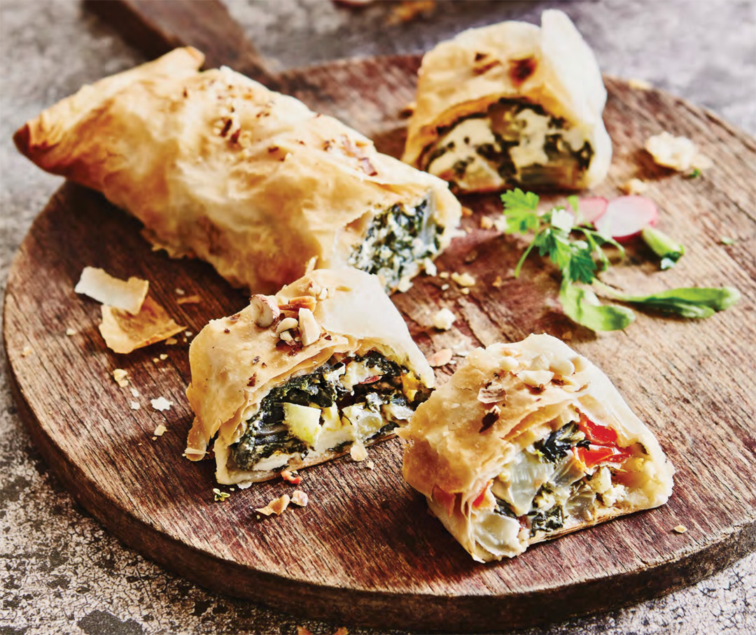 How to Make Swiss Chard Strudel - Healthy Recipe
