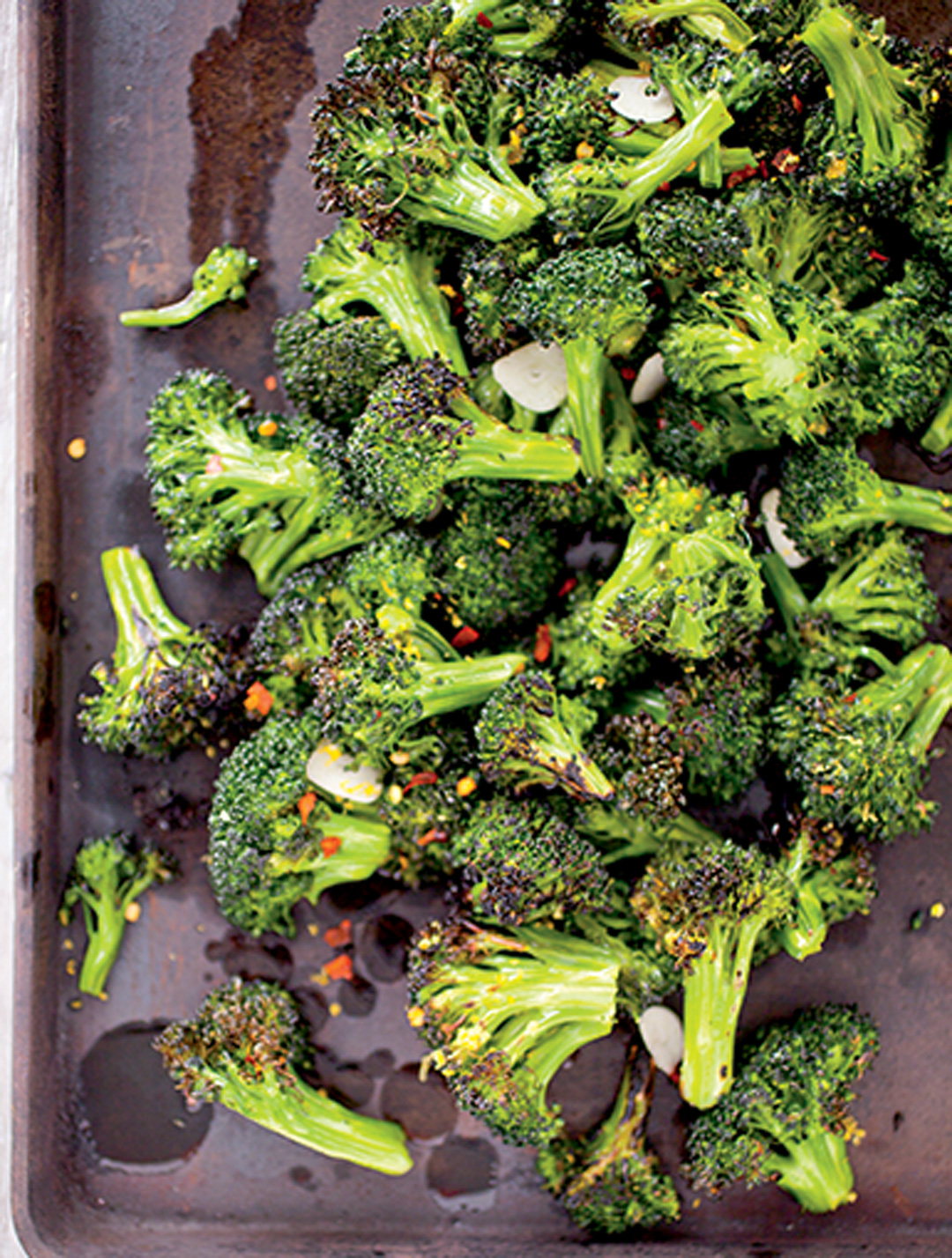 Blistered Broccoli with Garlic and Chiles Recipe - Healthy Recipe