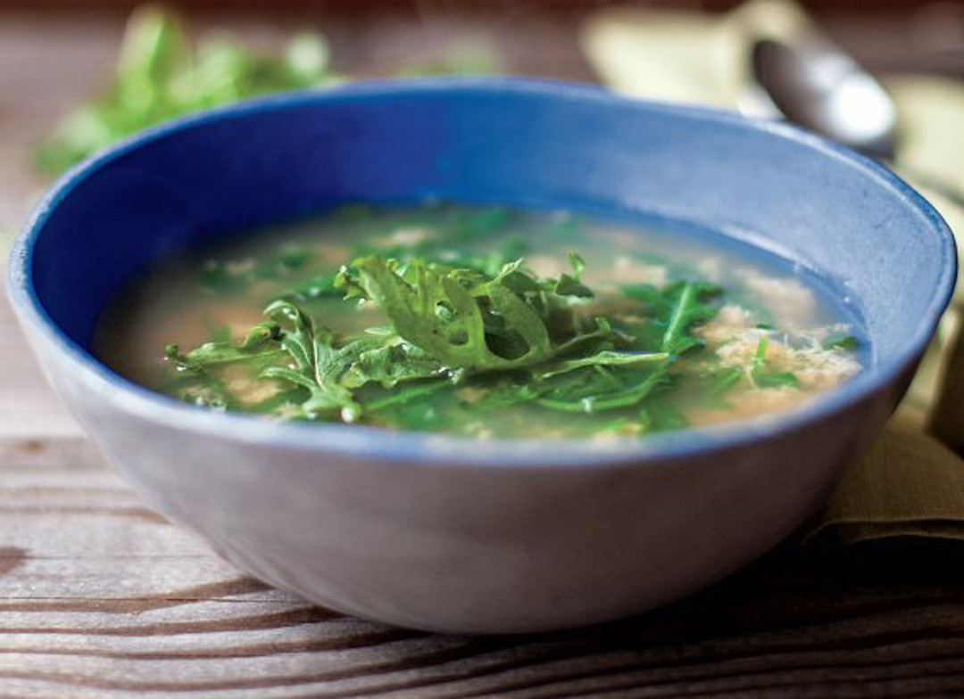 How to Make Arugula Stracciatella Soup - Healthy Recipe