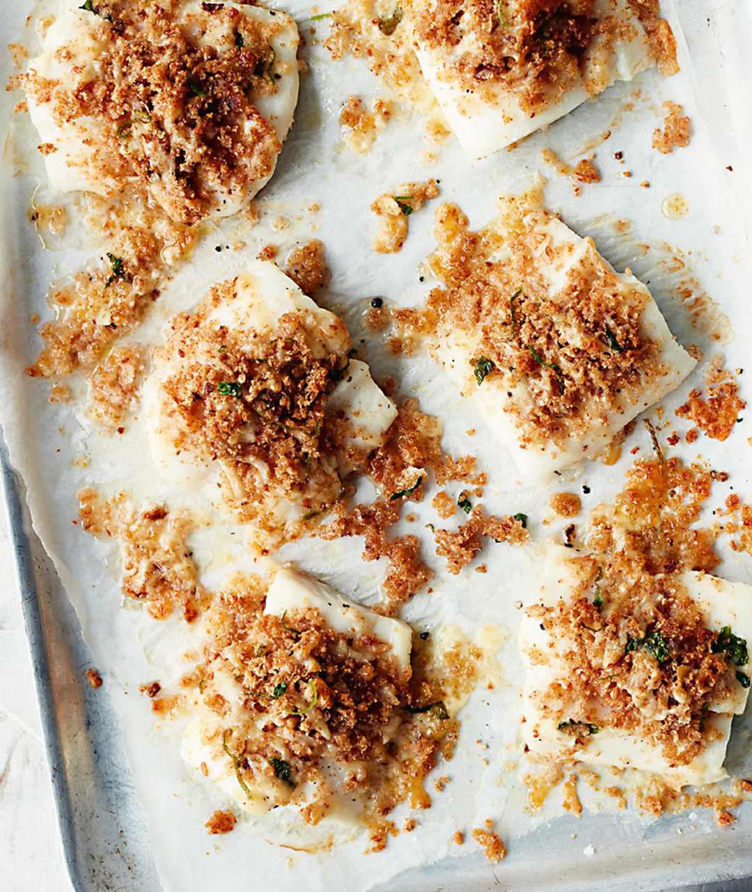 Roasted Fish with Lime Tartare Recipe - Healthy Recipe