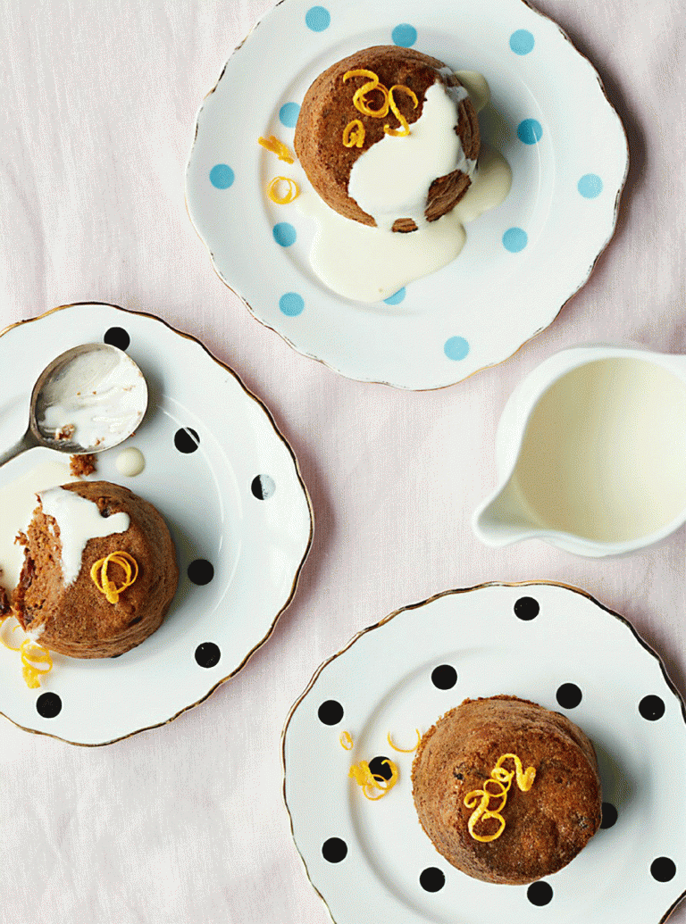 How to Make Apple and Carrot Steamed Puddings - Healthy Recipe