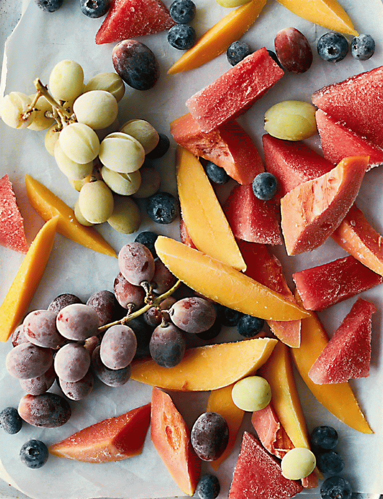 How to Make Frozen Fruit - Healthy Recipe