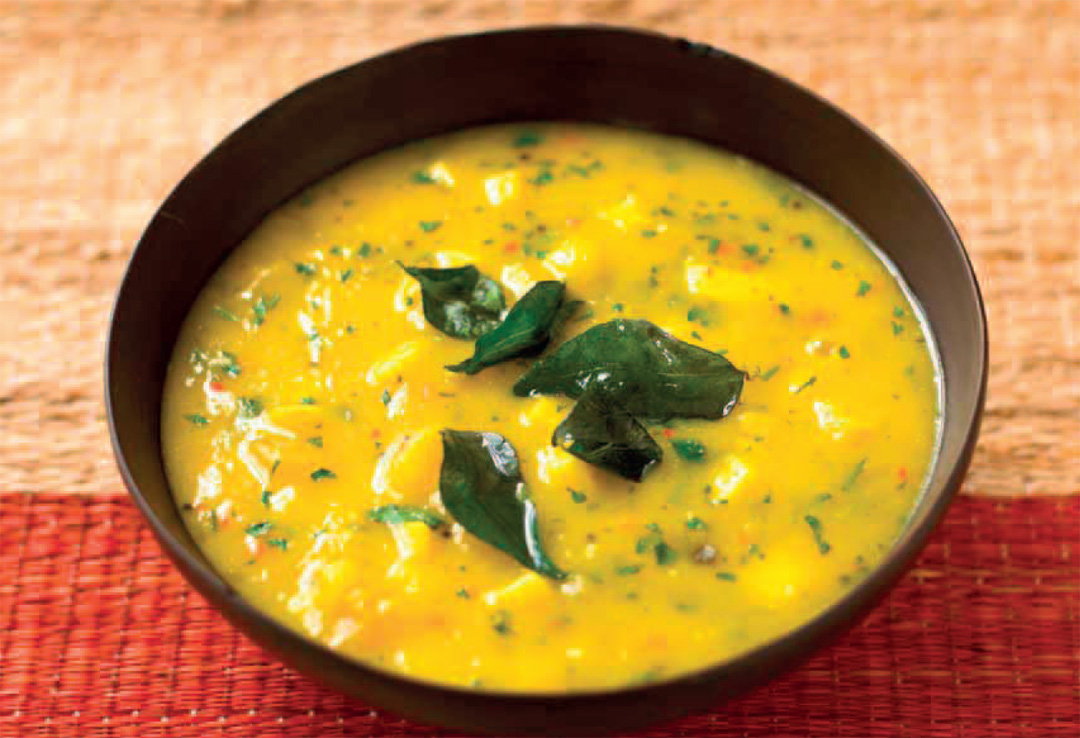 How to Make Mango and Curry Leaf Soup - Healthy Recipe