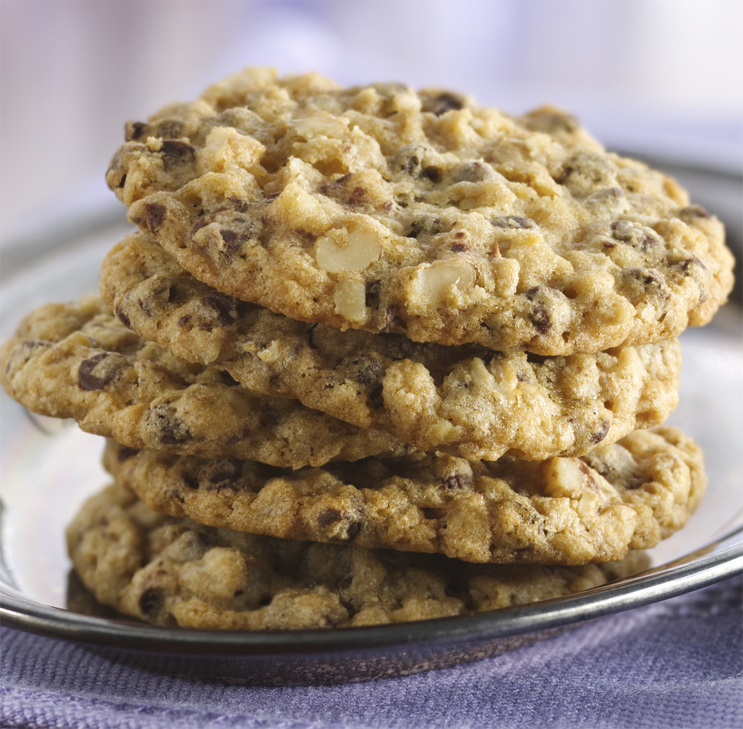 Slice ’n’ Bake Oatmeal–Chocolate Chip Cookies Recipe - Healthy Recipe
