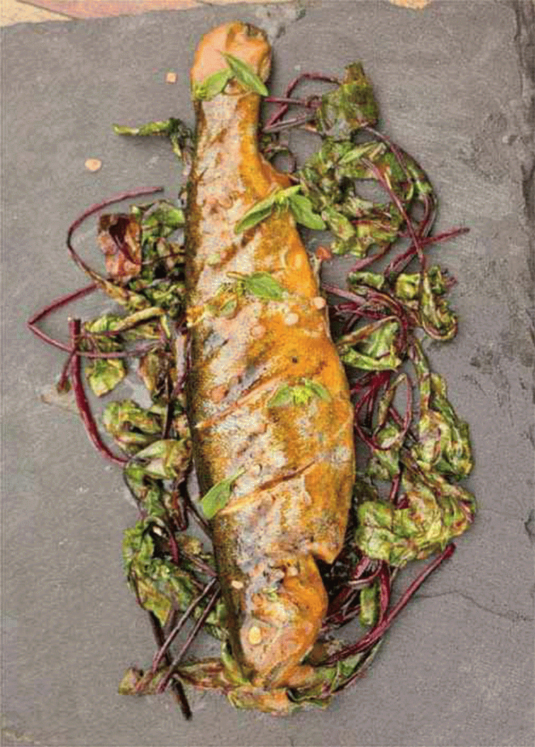 How to Make Grilled Trout with Lemon-Thyme Glaze - Healthy Recipe