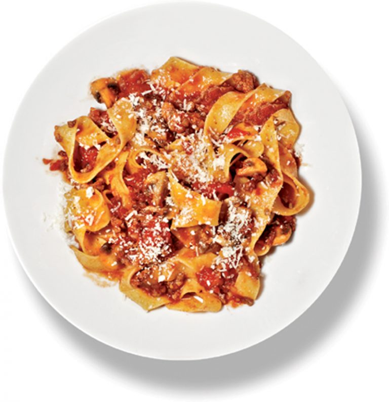 Beef and mushroom ragu with pappardelle recipe - Healthy Recipe