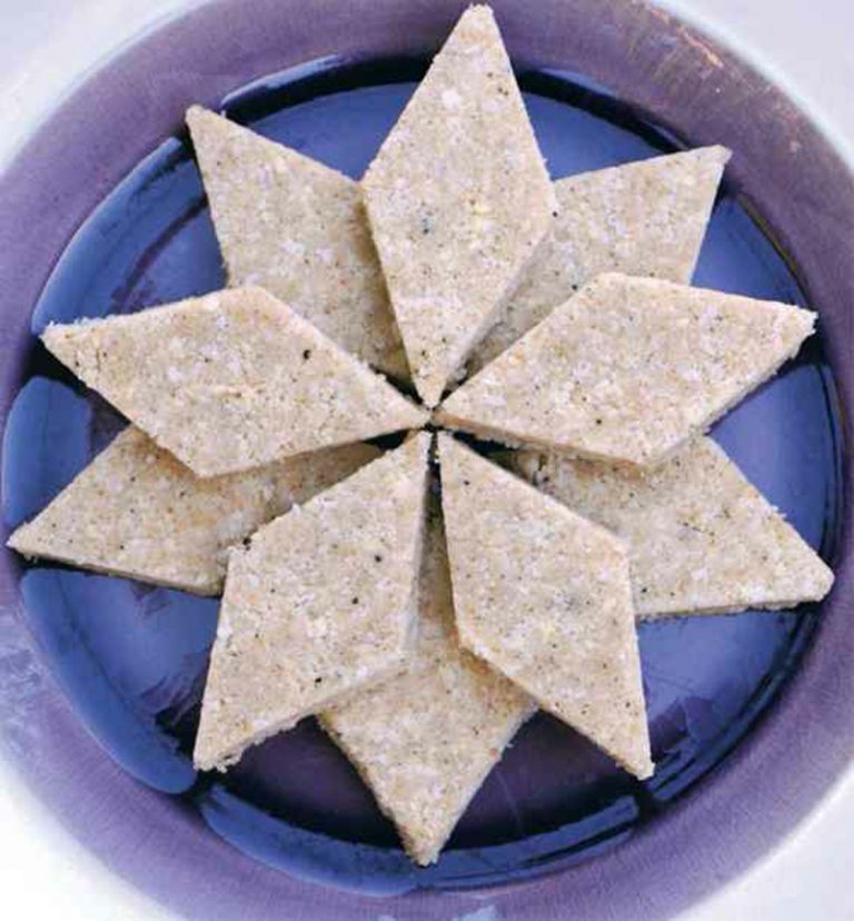 Coconut macadamia shortbread recipe - Healthy Recipe