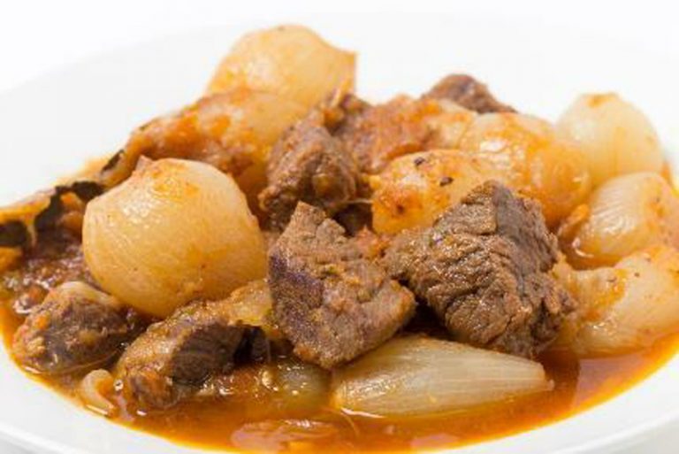Greek beef stew stifado recipe - Healthy Recipe